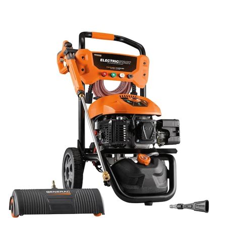 Generac Electric Start Residential Pressure Washer 3100 Psi Cold Water