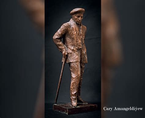 In The Sculptures In Memory Of Bakhshi Orazgeldy Ilyasov Resettlement Memories Of My