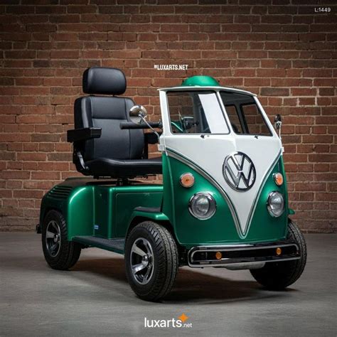 Lux1449 Volkswagen Hippy Van Mobility Scooters Bringing Nostalgia To