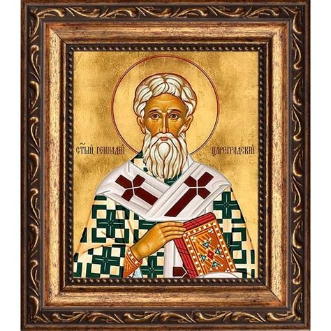 Купить иконуГеннадий Цареградский, Константинопольский Святитель. Икона ...