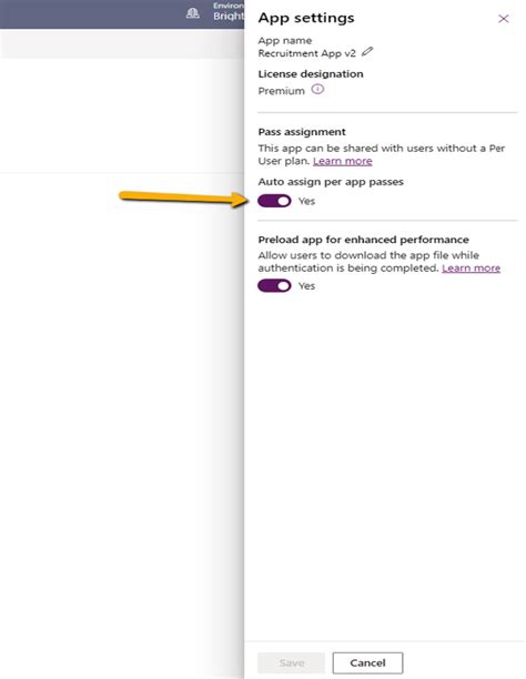 Power Apps How To License Per App