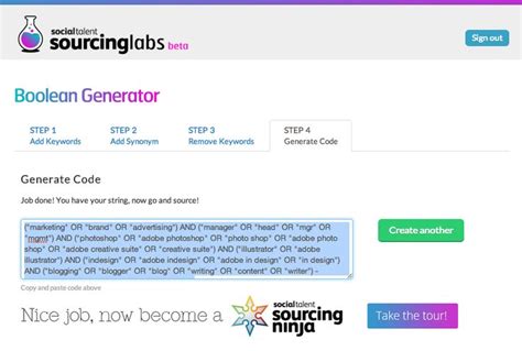 Boolean Builder Social Talent Recruitment Mgmt Free
