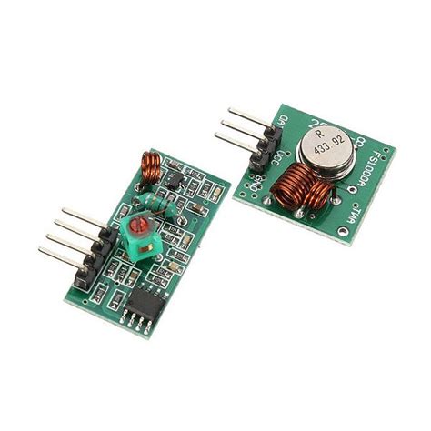 Módulo Rf Transmissor E Receptor 433mhz Am Bit Maker Arduinos