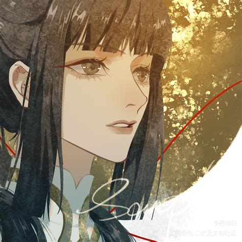 武婉的情头稿子 是稿子不能 燕知白的绘画作品 画包包