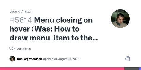 Menu Closing On Hover Was How To Draw Menu Item To The Left From Menu In Right Aligned Sidebar