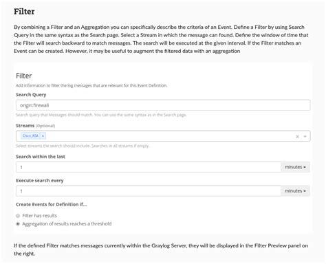 Graylog Alerting On Specific Log Occurrence Stack Overflow