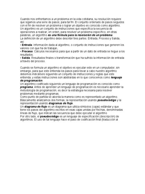 Pseint Pdf Algoritmos Programación De Computadoras