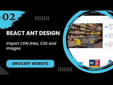 React JS Import CDN Links CSS And Images YouTube