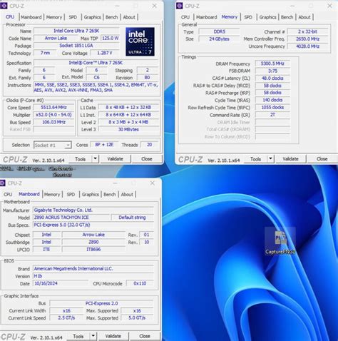 Gigabyte Z890 Aorus Tachyon Ice Achieves Ddr5 10600 Memory Oc