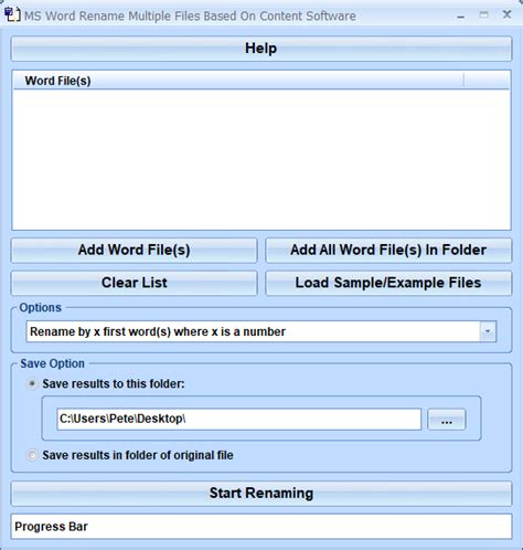 MS Word Rename Multiple Files Based On Content Software