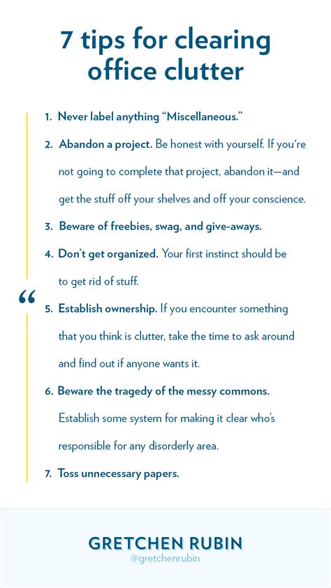 7 Tips For Clearing Office Clutter Clearing Clutter Clutter Clean House