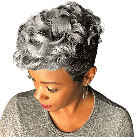 I Tried The Grey Pixie Cut Wig And Heres Why Im Obsessed