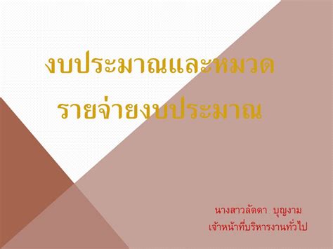 งบประมาณ Blog Nstru