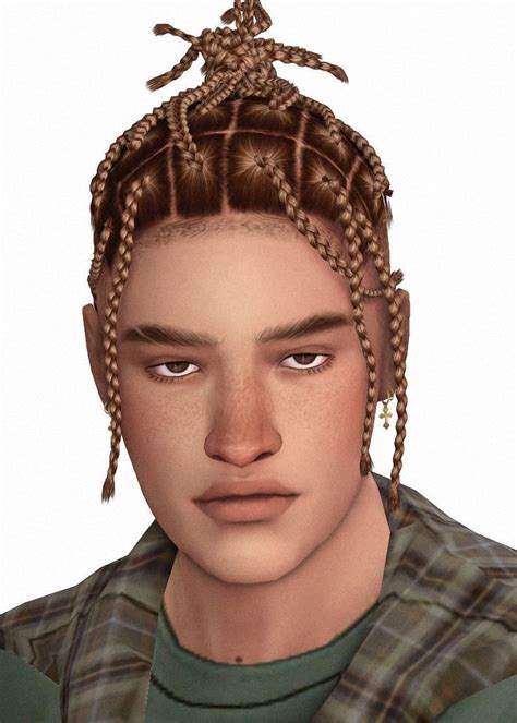 The Sims Resource Travis Hairstyle Sims 4 Afro Hair Sims Sims 4