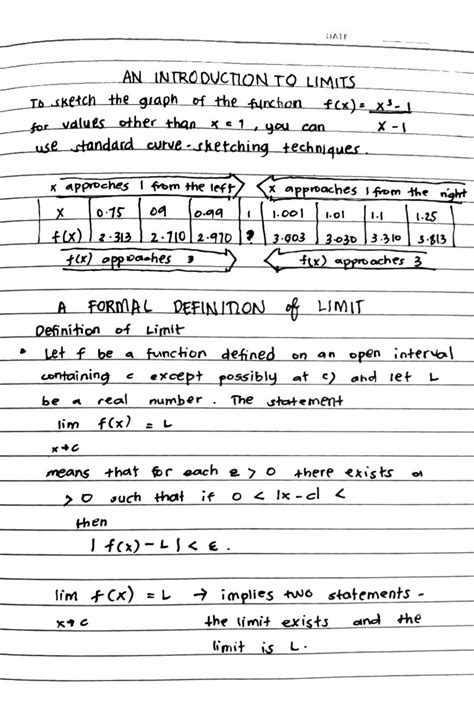 Limits Lecture Chemical Engineering Studocu