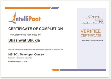 Shashwat Shukla On Linkedin Sqlserver Datamanagement Intellipaat