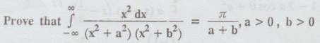 Problems Based On Contour Integration Method Solved Example Problems