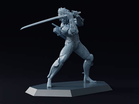 ⚙️ Raiden Metal Gear・ Stl File For ・cults
