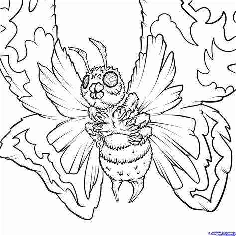 Printable Godzilla Coloring Pages