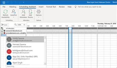Display Your Working Hours To Your Colleagues In Outlook