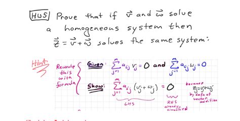 Solved HUS Prove that if vec v and vec ω solve a Chegg com