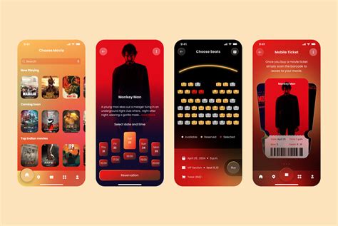 movie app ui figma
