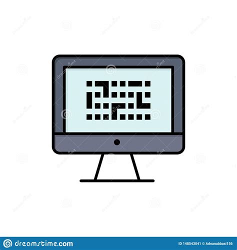 cryptography data ddos encryption information problem flat color