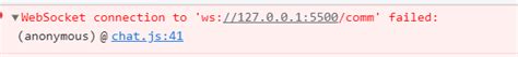 Connection Failed Websocket Connection To Ws1270015500comm Failed · Issue 10