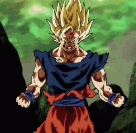 Ssj Goku GIF Ssj Goku Ssg Discover Share GIFs Anime Goku Anime Dragon Ball Goku