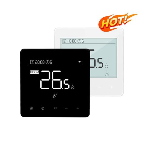 Wifi Zigbee Smart Home Temperature Control Room Thermostat For Electric Water Floor Heating