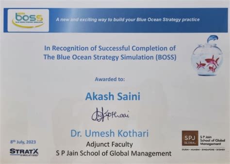 Akash Saini On Linkedin Boss Blueoceanstrategy Strategicmarketing