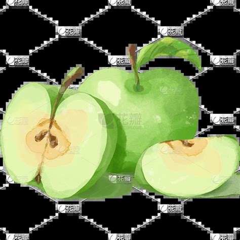 水果插画 苹果素材 花瓣网