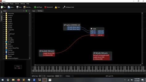 no audio output in rack mode windows · issue 1065 · falktx carla · github