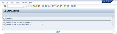 Sap Abap Reference Variables Tutorialscampus Sap Abap Reference Variables Tutorialscampus