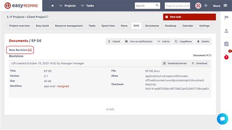 easy dms document management system easy redmine
