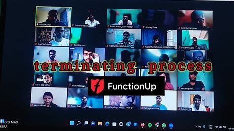 FunctionUp Terminating Process FunctionUp New Batch YouTube
