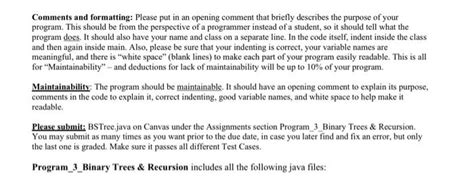 Solved Bstree Class 1 Add Method A Inserts A New Item Into