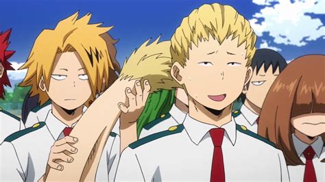 Its So Cute How Ojiro Just Lets Denki Pet His Tail🩷 Rmyheroacadamia