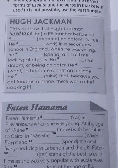 Complete The Texts With The Correct Forms Of StudyX