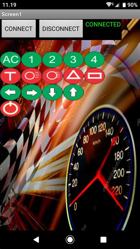 Kendali Servo Dan Led Via Bluetooth Handphone Smartphone