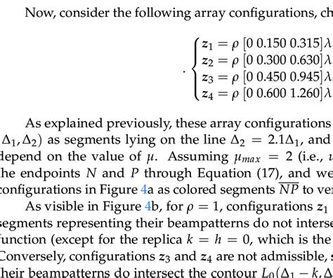 Normalized Beampatterns Of The Four Array Configurations Download