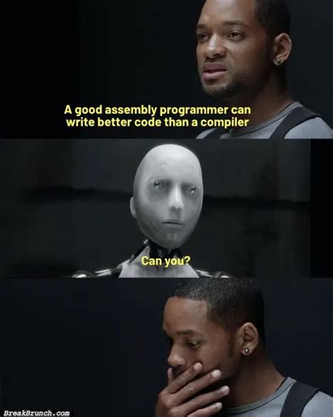 I Am A Good Assembly Programmer Breakbrunch