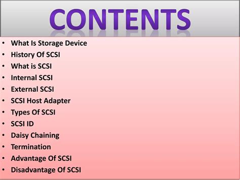SCSI Small Computer System Interface PPTX