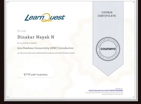 Dinakar Nayak N On Linkedin Im Happy To Share That Ive Obtained A New Certification Java