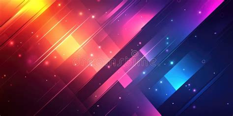Prismatic Light Trails Abstract Background With Dynamic Diagonal Lines And Glowing Particles