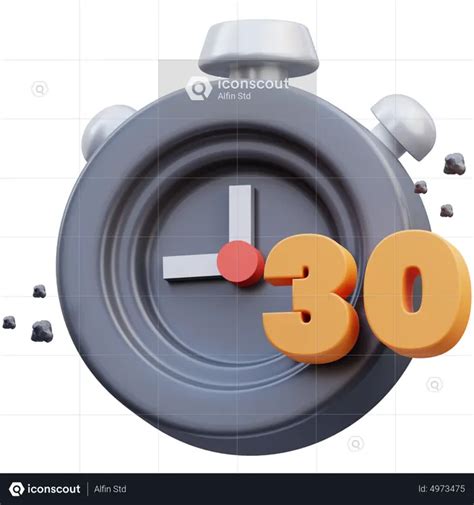 30 Second Timer 3d Icon Free Download Appliances 3d Icons Iconscout