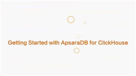 Demo Getting Started With Apsaradb For Clickhouse On Alibaba Cloud