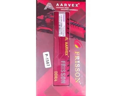 Aarvex Ram 16 Gb Desktop 3200 Mhz Frisson Gaming P 1587 At 4671 DDR4 RAM ID 24515587388