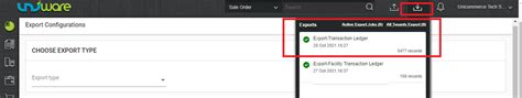 Export Report Transaction Ledger Unicommerce Support Portal