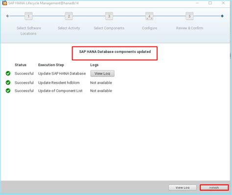 a step by step guide on how to upgrade hana db revision